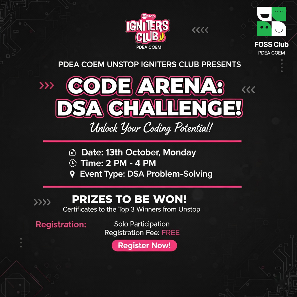 Code Arena DSA Challenge